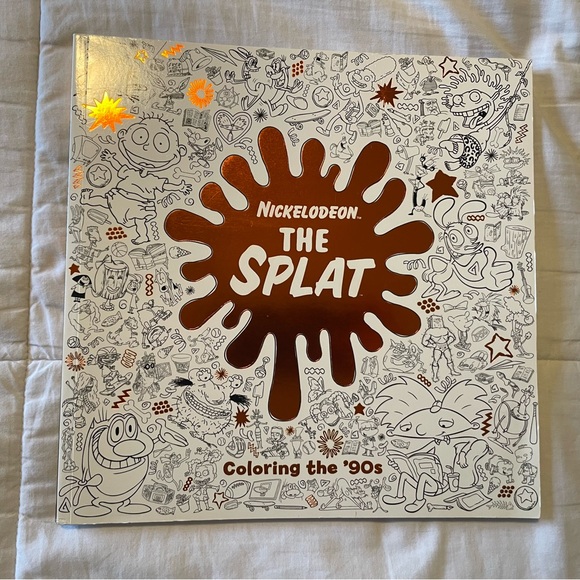 Nickelodeon | Art | Nickelodeon The Splat Coloring Book | Poshmark